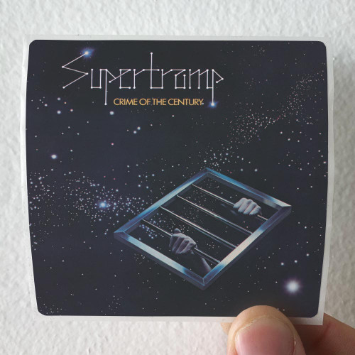 Supertramp Crime Of The Century Album Cover Sticker