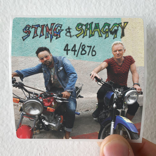 Sting Practical Arrangement Album Cover Sticker