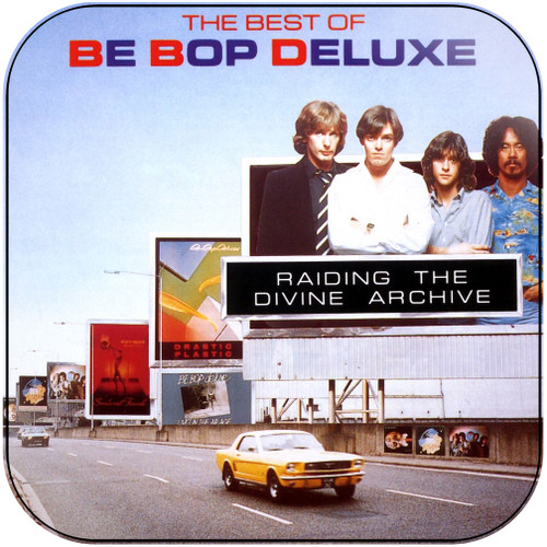 Be Bop Deluxe Modern Music Album Cover Sticker Album Cover Sticker