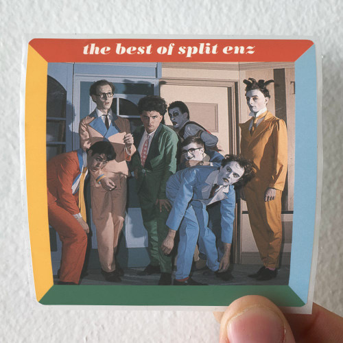 Split Enz History Never Repeats The Best Of Split Enz Album Cover Sticker