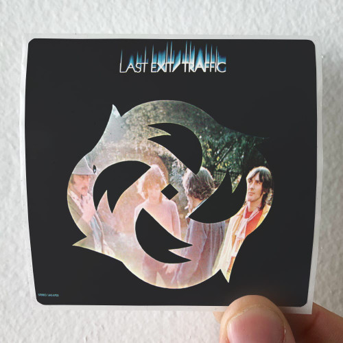 Traffic Last Exit Album Cover Sticker