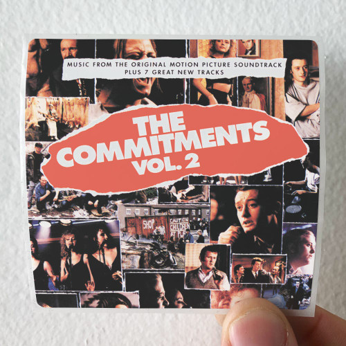 The Commitments The Commitments Album Cover Sticker Album Cover Sticker