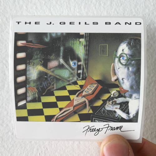 The J Geils Band Freeze Frame Album Cover Sticker