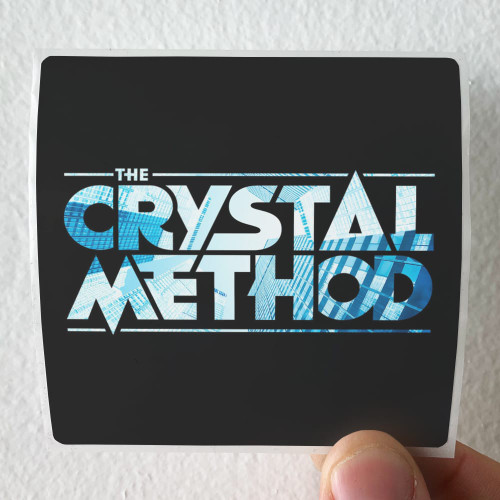 The Crystal Method Vegas Album Cover Sticker Album Cover Sticker