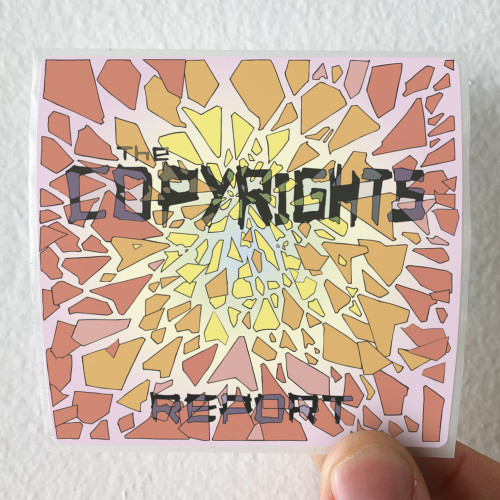 The Copyrights North Sentinel Island Album Cover Sticker