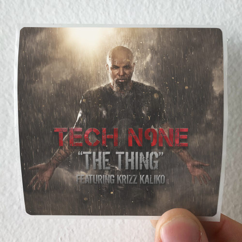 Tech N9ne Vintage Tech Album Cover Sticker