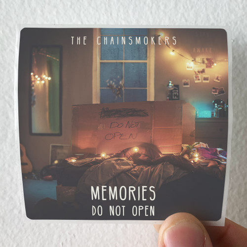 The Chainsmokers Memoriesdo Not Open Album Cover Sticker Album Cover ...