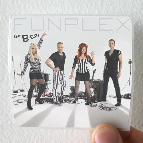 The B-52s Funplex-1 Album Cover Sticker Album Cover Sticker