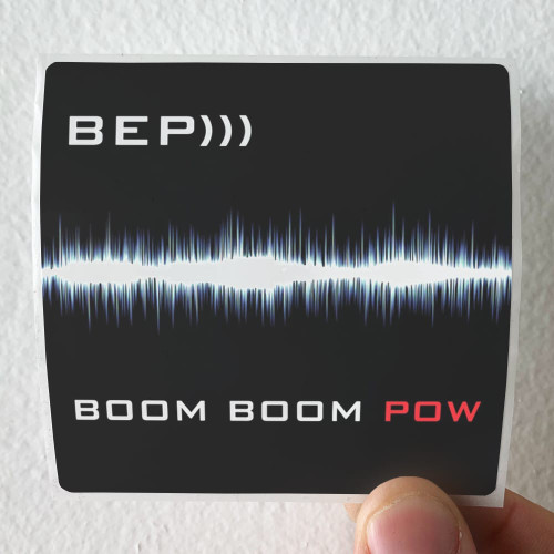 The Black Eyed Peas Boom Boom Pow-2 Album Cover Sticker Album Cover Sticker