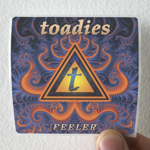 Toadies Feeler Album Cover Sticker