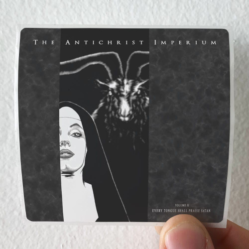 The Antichrist Imperium The Antichrist Imperium Album Cover Sticker