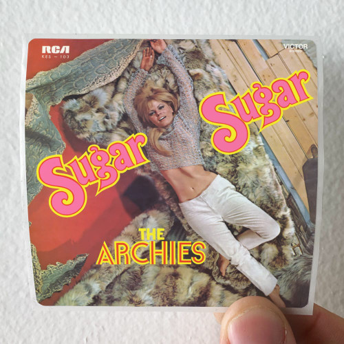 Sugar Beaster Album Cover Sticker