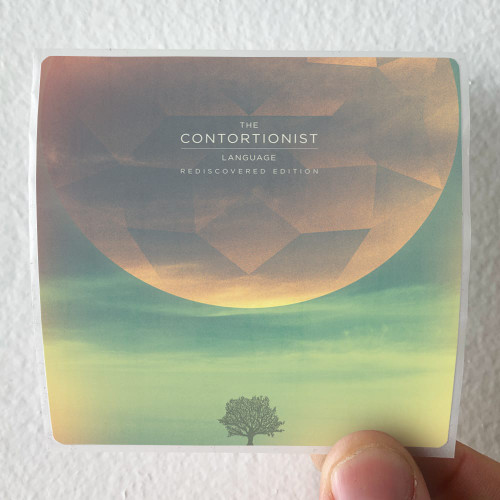 The Contortionist Language-2 Album Cover Sticker Album Cover Sticker