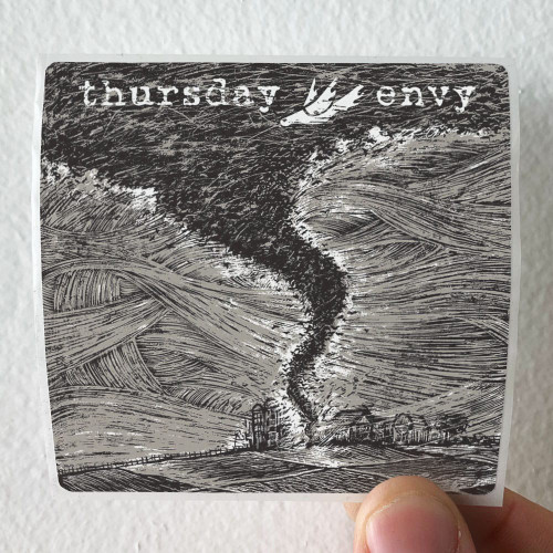 Thursday War All The Time Album Cover Sticker