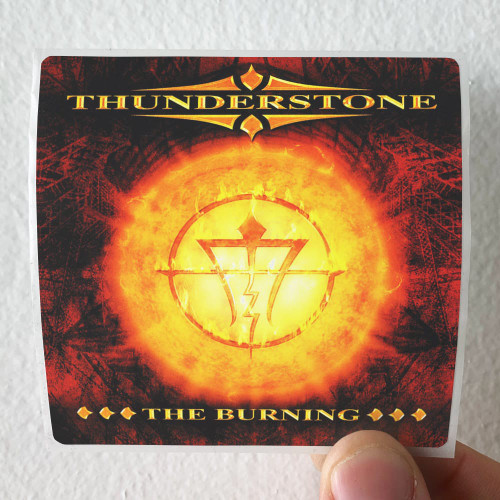 Cauldron Burning Fortune Album Cover Sticker Album Cover Sticker