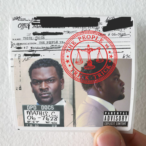 SSS The Dividing Line Album Cover Sticker