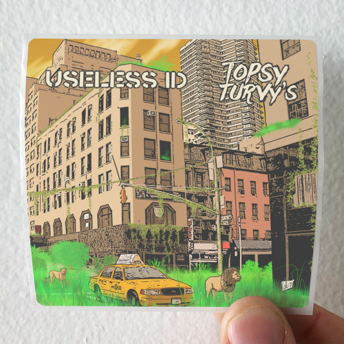 Useless ID Symptoms Album Cover Sticker Album Cover Sticker