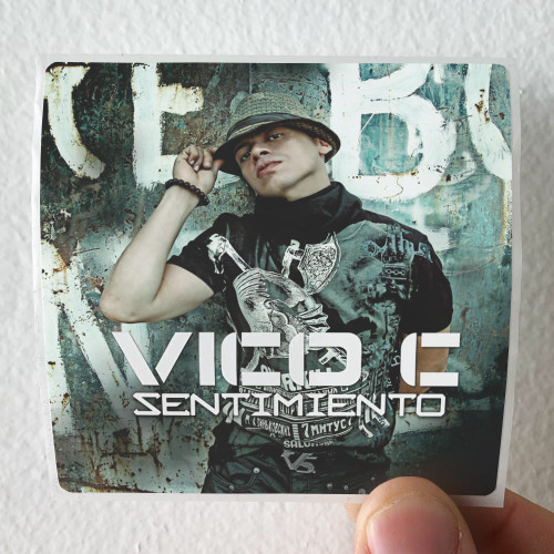 Vico C Emboscada Album Cover Sticker