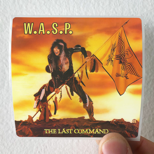 WASP The Last Command Album Cover Sticker