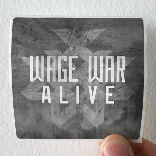 Wage War Alive Album Cover Sticker