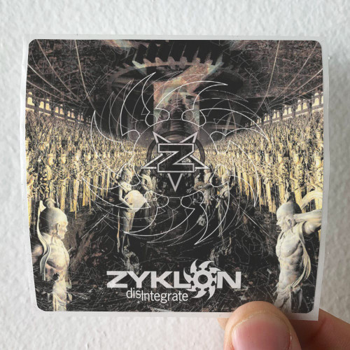 Zyklon Disintegrate Album Cover Sticker