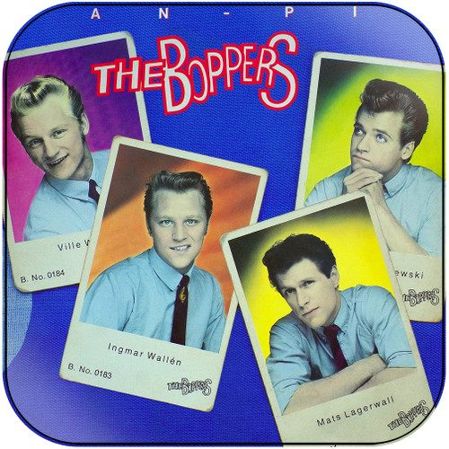 The Boppers Boppin B Album Cover Sticker Album Cover Sticker