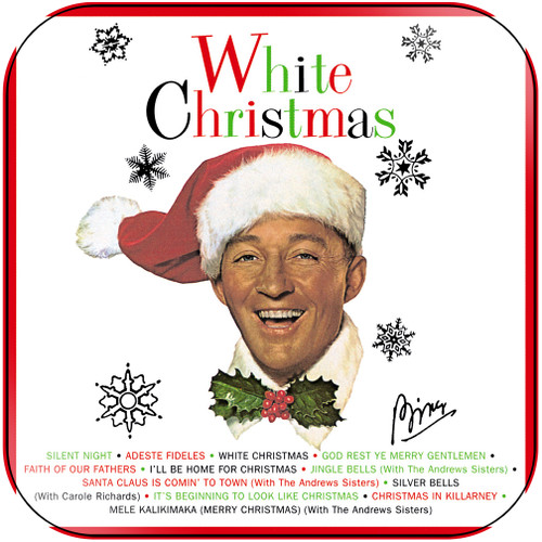 Bing Crosby Christmas Classics Album Cover Sticker Album Cover Sticker