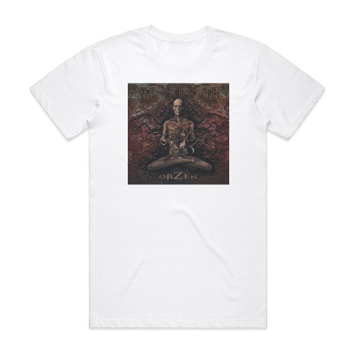 Meshuggah Obzen 2 Album Cover T-Shirt White
