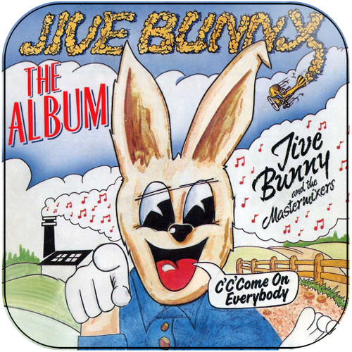 Jive Bunny and The Mastermixers Jive Bunny The Album Album Cover Sticker