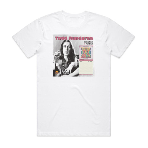 Todd Rundgren Initiation Album Cover T-Shirt Black
