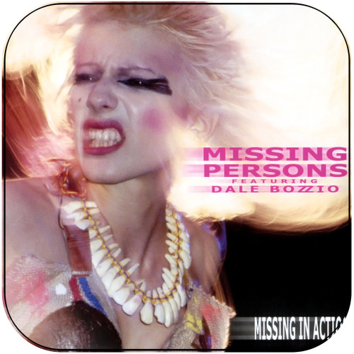 Missing Persons Missing In Action Album Cover Sticker