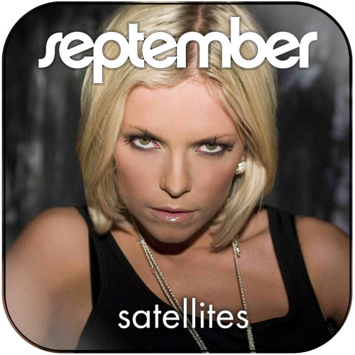 September Satellites Album Cover Sticker