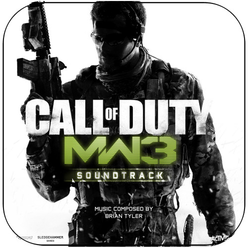 Hans Zimmer Call Of Duty Modern Warfare 2 Album Cover Sticker