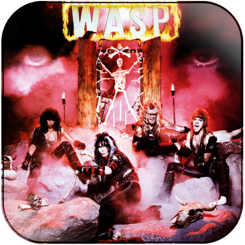 WASP Kill Fuck Die Album Cover Sticker