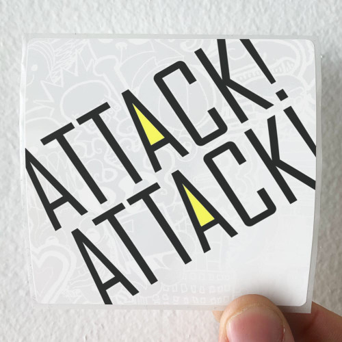 Attack Attack Attack Attack-2 Album Cover Sticker Album Cover Sticker