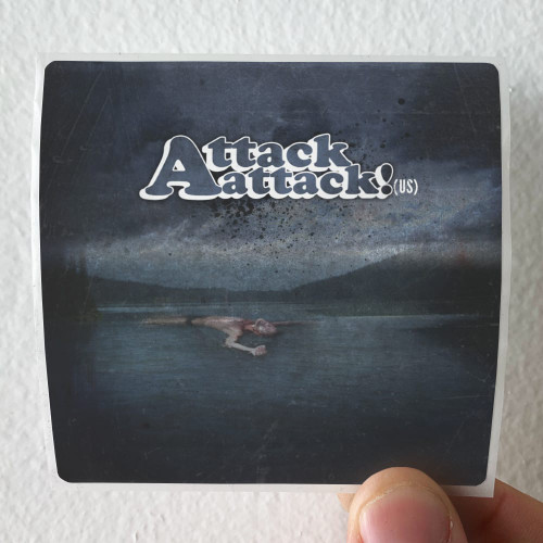 Attack Attack Attack Attack-2 Album Cover Sticker Album Cover Sticker