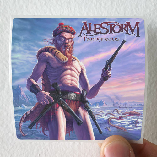 Alestorm Back Through Time Album Cover Sticker Album Cover Sticker