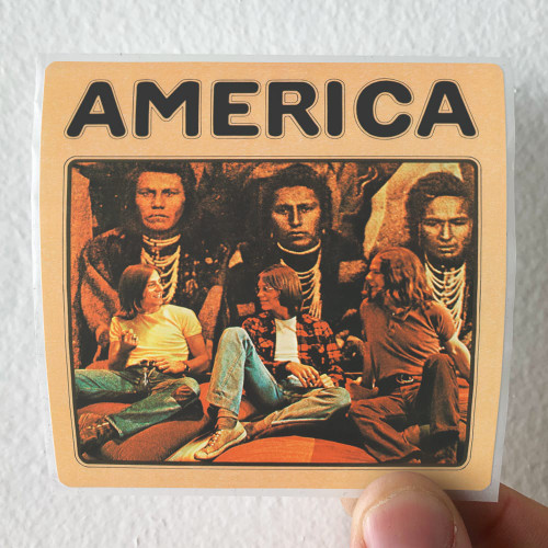 America Your Move Album Cover Sticker Album Cover Sticker