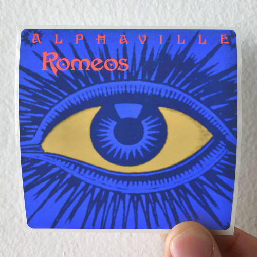 Alphaville Jet Set Album Cover Sticker Album Cover Sticker