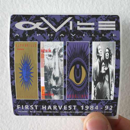 Alphaville First Harvest 1984 92 Album Cover Sticker Album Cover Sticker