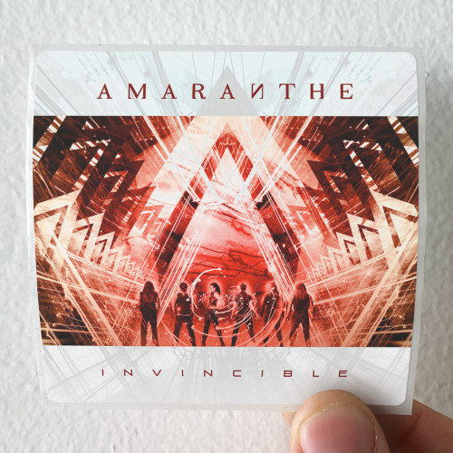 Five Invincible Album Cover Sticker
