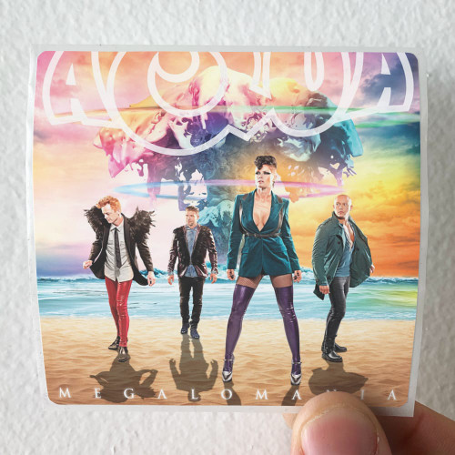 Aqua Aquarium Album Cover Sticker Album Cover Sticker