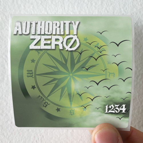 Authority Zero The Back Nine Album Cover Sticker
