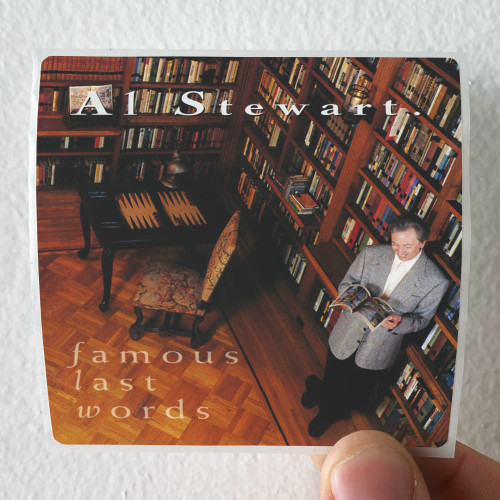 Famous Last Words Two Faced Charade Album Cover Sticker
