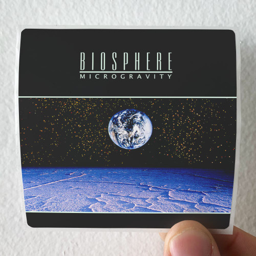 Biosphere Microgravity-2 Album Cover Sticker Album Cover Sticker