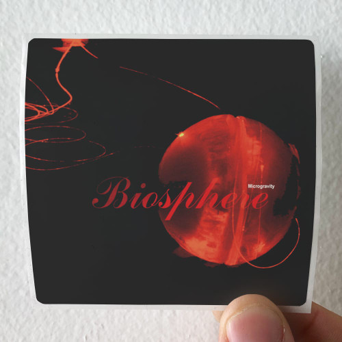 Biosphere Microgravity-1 Album Cover Sticker Album Cover Sticker