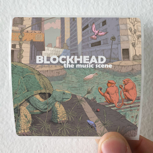 Blockhead The Music Scene Album Cover Sticker Album Cover Sticker