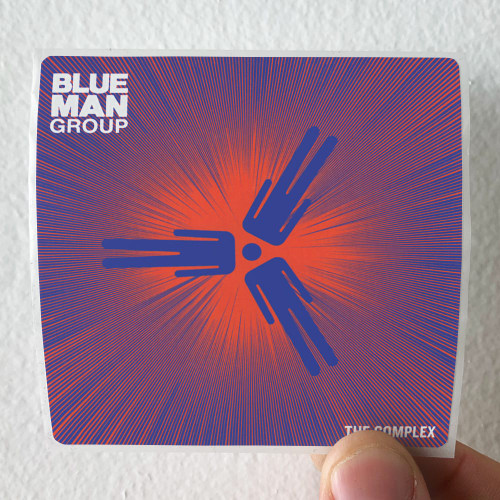 Blue Man Group The Complex Album Cover Sticker Album Cover Sticker