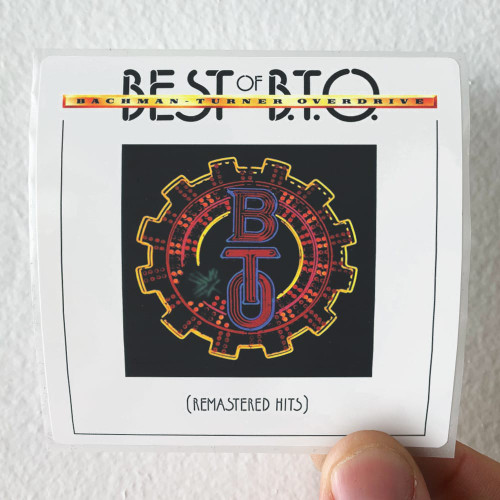Bachman-Turner Overdrive Btos Greatest Album Cover Sticker Album Cover ...