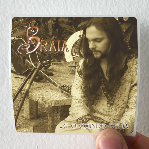 Zimbra O Tudo O Nada E O Mundo Album Cover Sticker